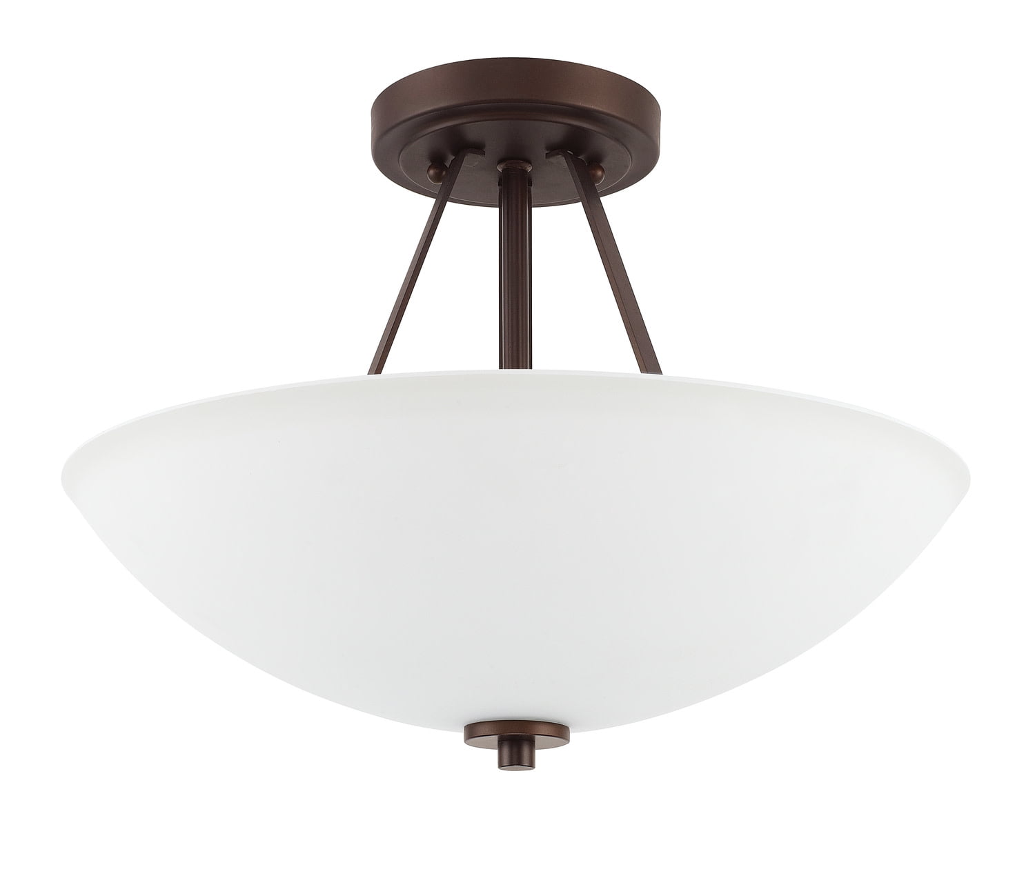 Capital Lighting 218921 2 Light 16" Wide Semi-Flush Bowl Ceiling ...