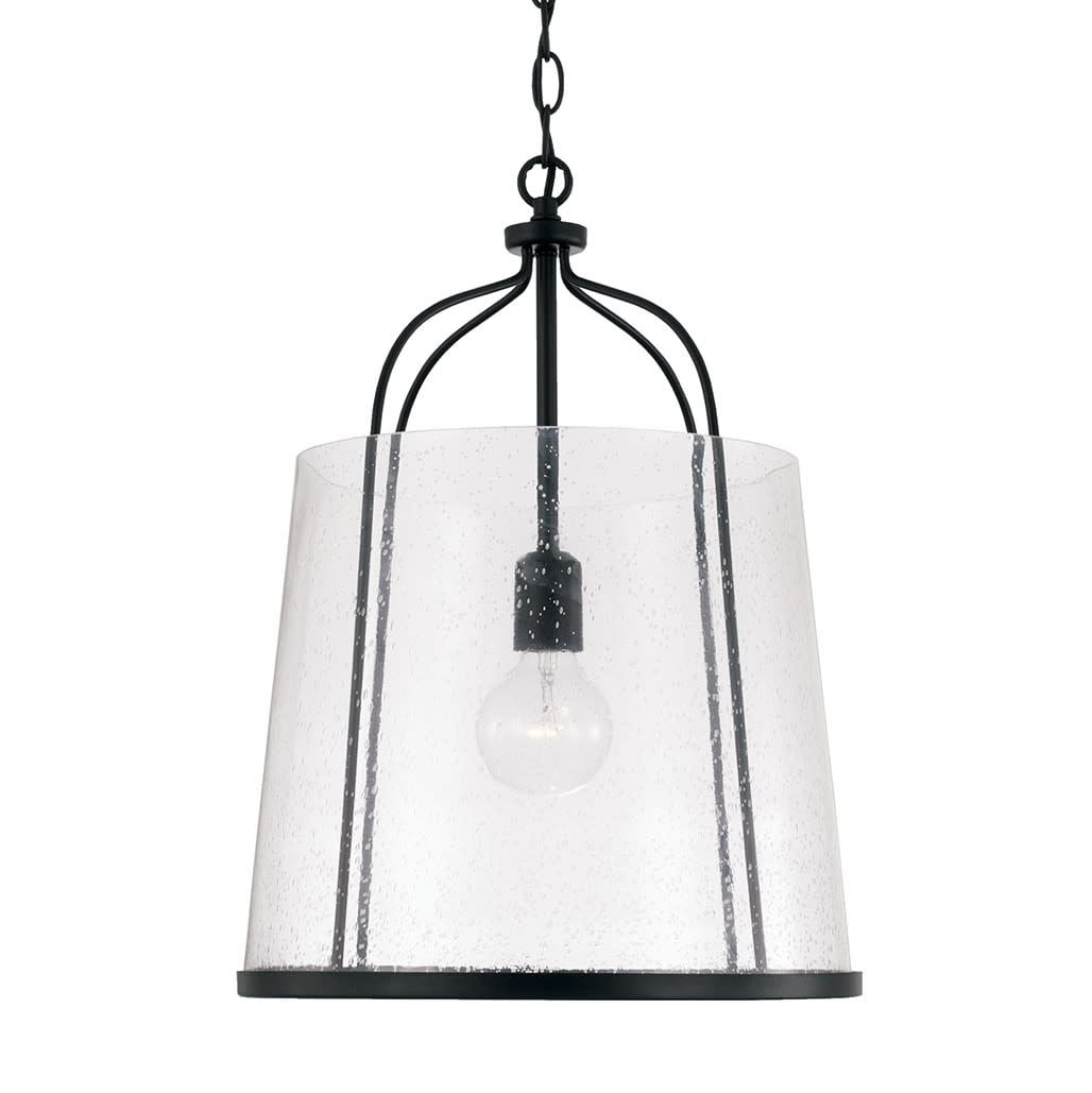 Capital Lighting 347011 Madison 14" Wide Pendant - Black - Walmart.com