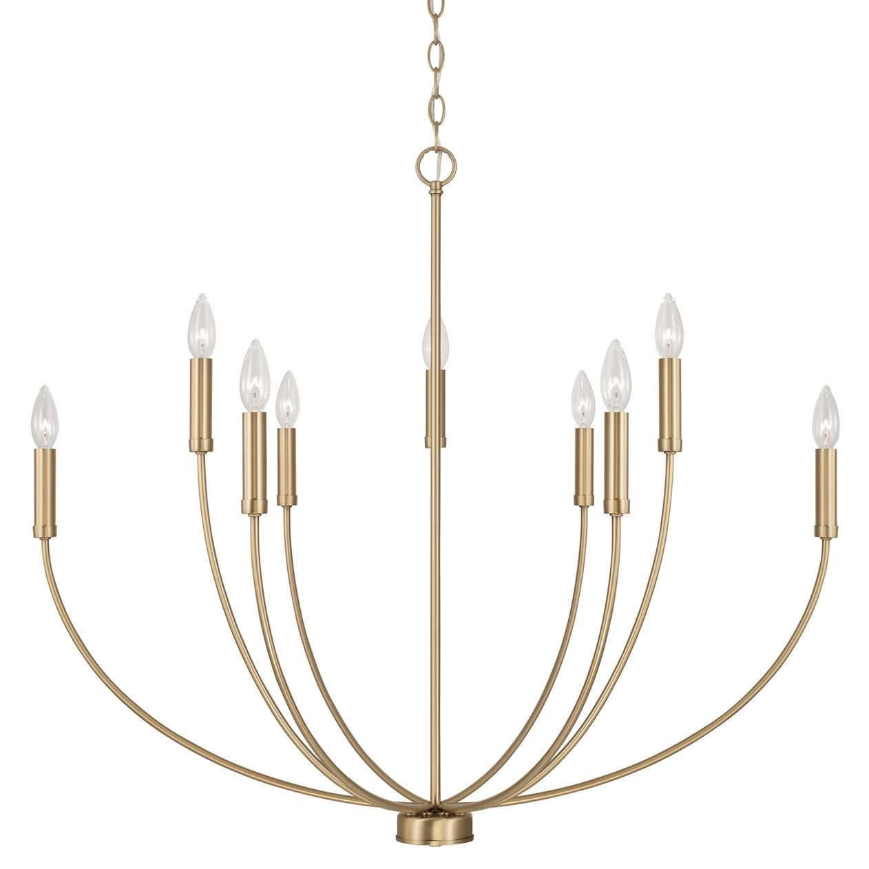 Capital Lighting 452191 Ansley 9 Light 35" Wide Taper Candle Style ...