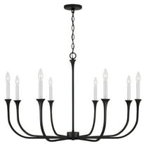 Free Shipping! \Capital Lighting Greyson 12-Light Modern Ceiling Chandelier, 40\\ Wide Taper ...