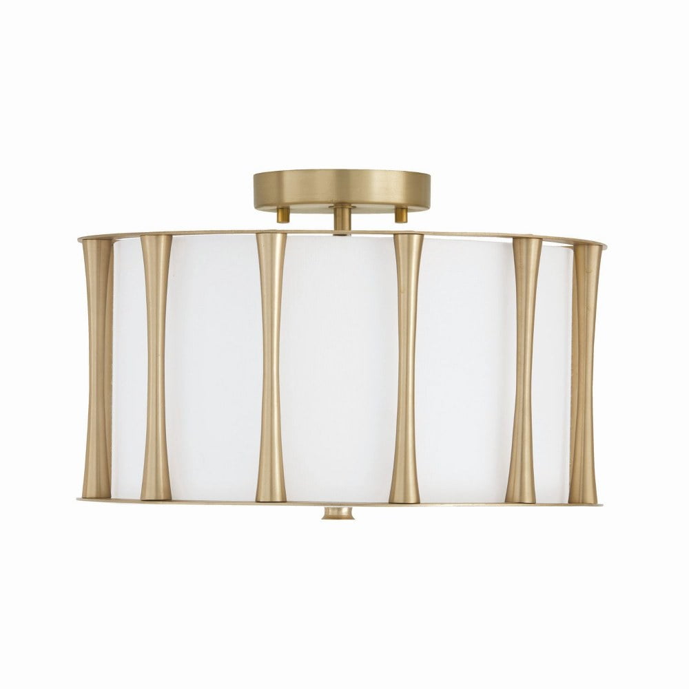 Free Shipping! Capital Lighting - Bodie - 3 Light Semi-Flush Mount In ...