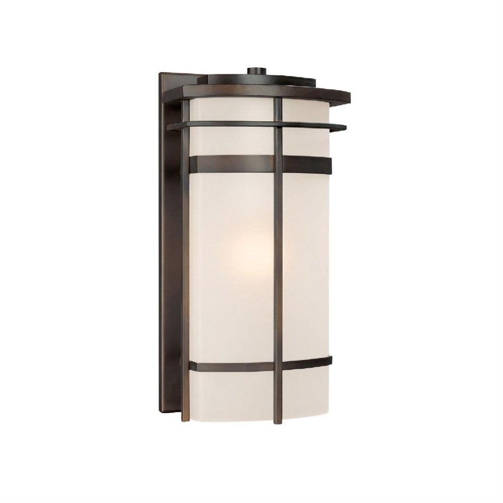 Capital Lighting Lakeshore 1-light Old Bronze Outdoor Wall Lantern - Walmart.com