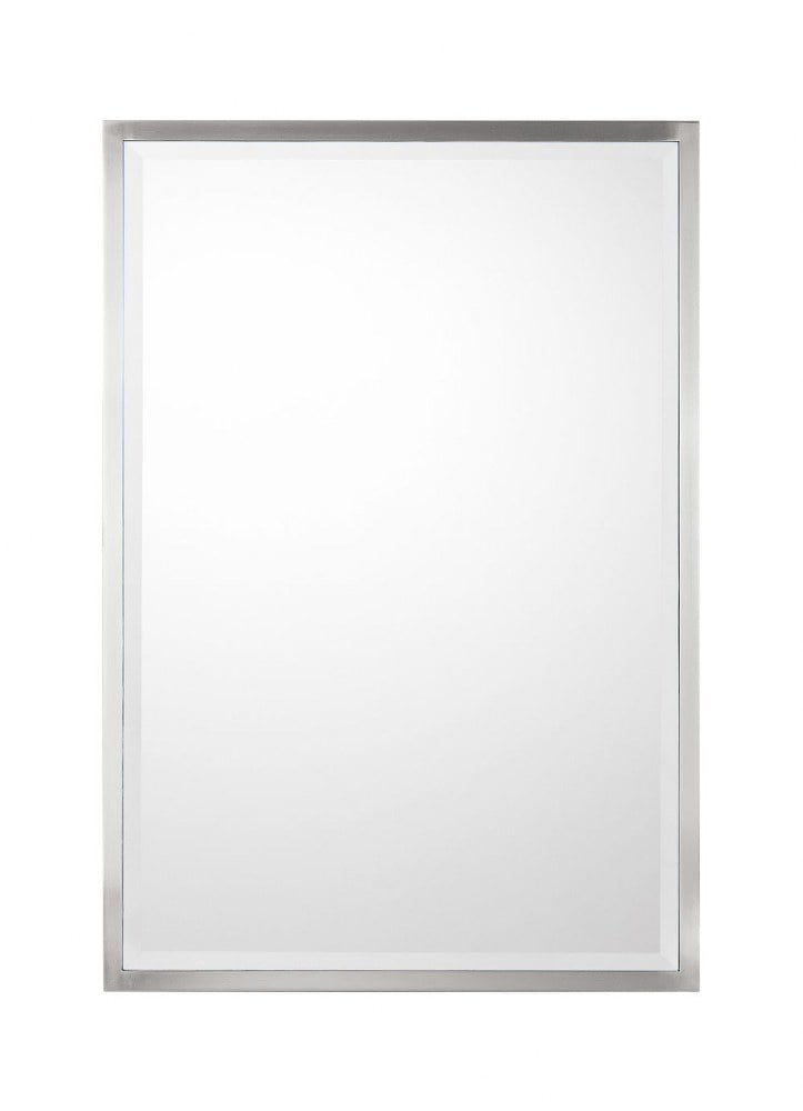 38 Inch Rectangular Decorative Mirror In Modern Style 26 High By 38 ...