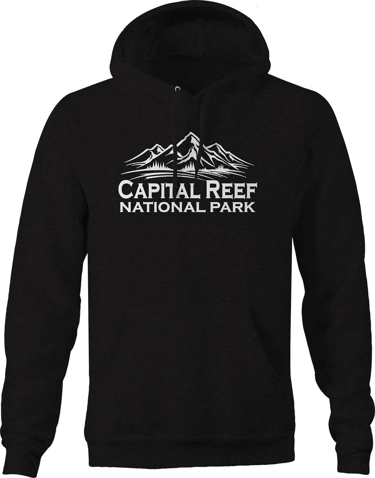 Capital Reef National Park Utah Hoodie for Big Men 3XL Black - Walmart.com