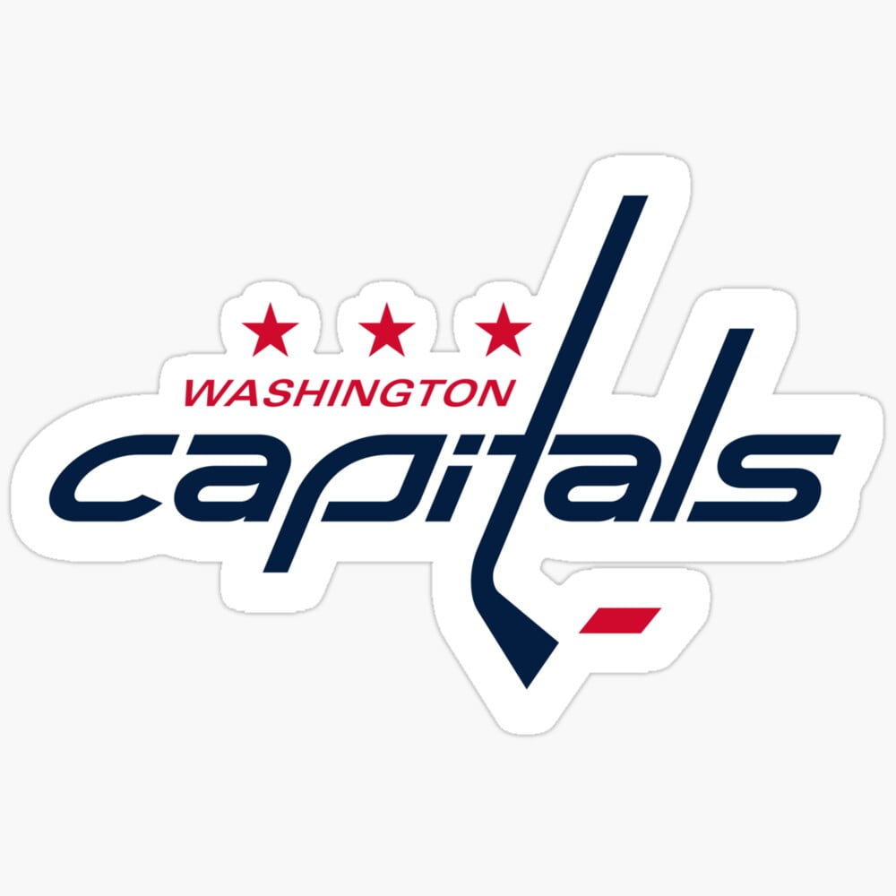 Capitals Logo Sticker Phone Decal Water Bottle Stickers Car Decals ...