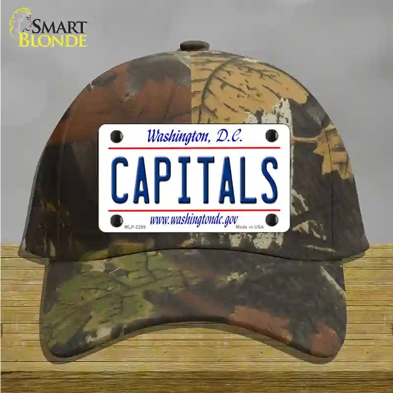 Capitals Washington DC State Novelty License Plate Hat Cotton ...