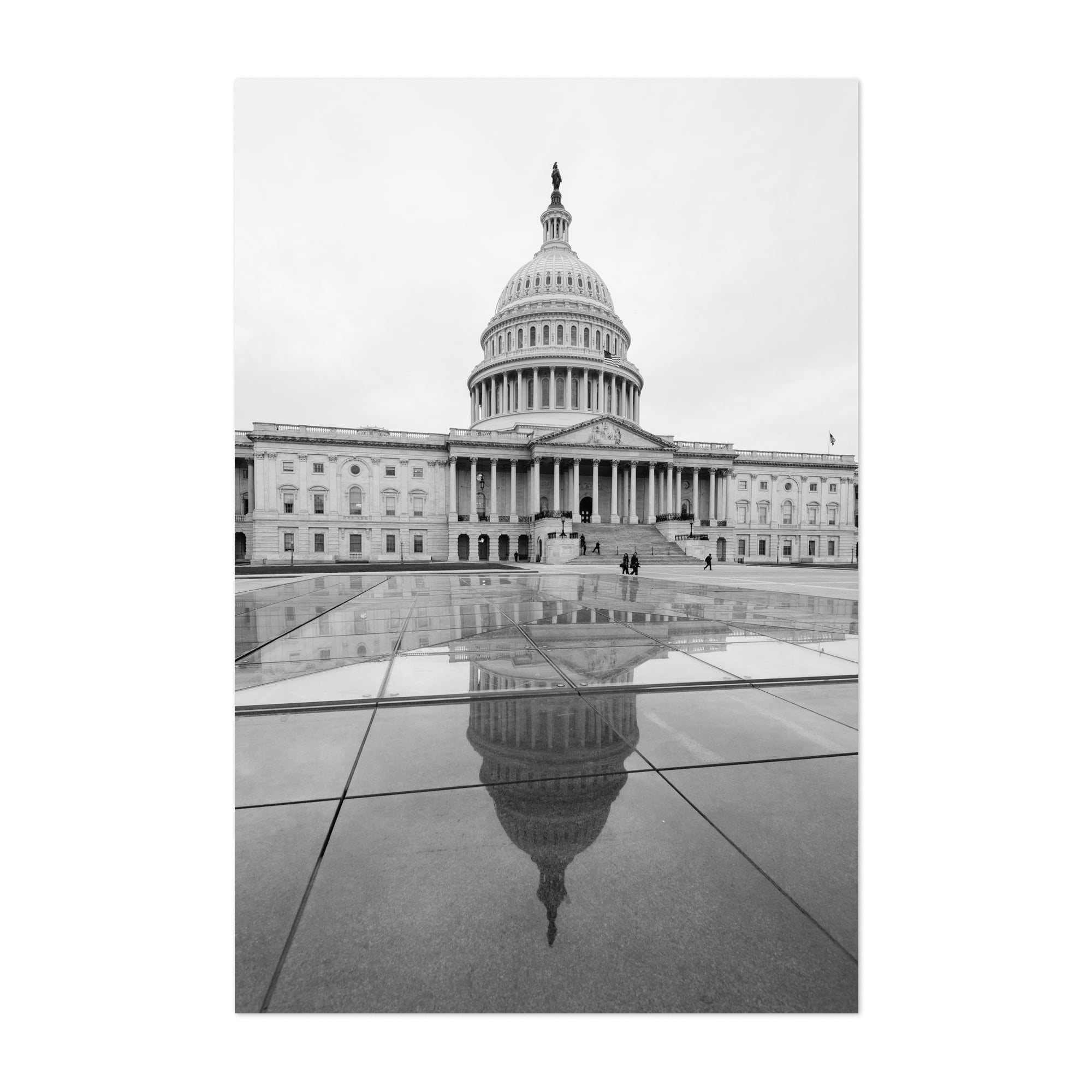 The Capitol 01 B&W - Washington District of Columbia Photography ...