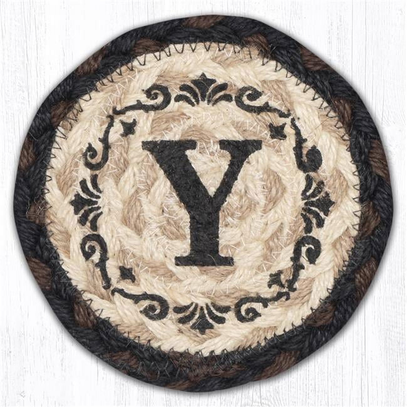 Capitol Importing 30-313Y 5 x 5 in. IC-313 Y Monogram Printed Coaster ...