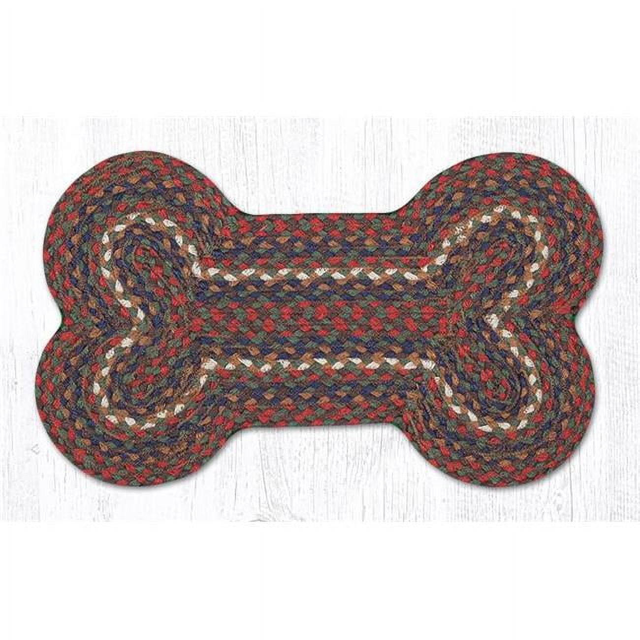 Capitol Importing 63-MD040DB 13 x 22 in. Burgundy & Gray Medium Jute ...