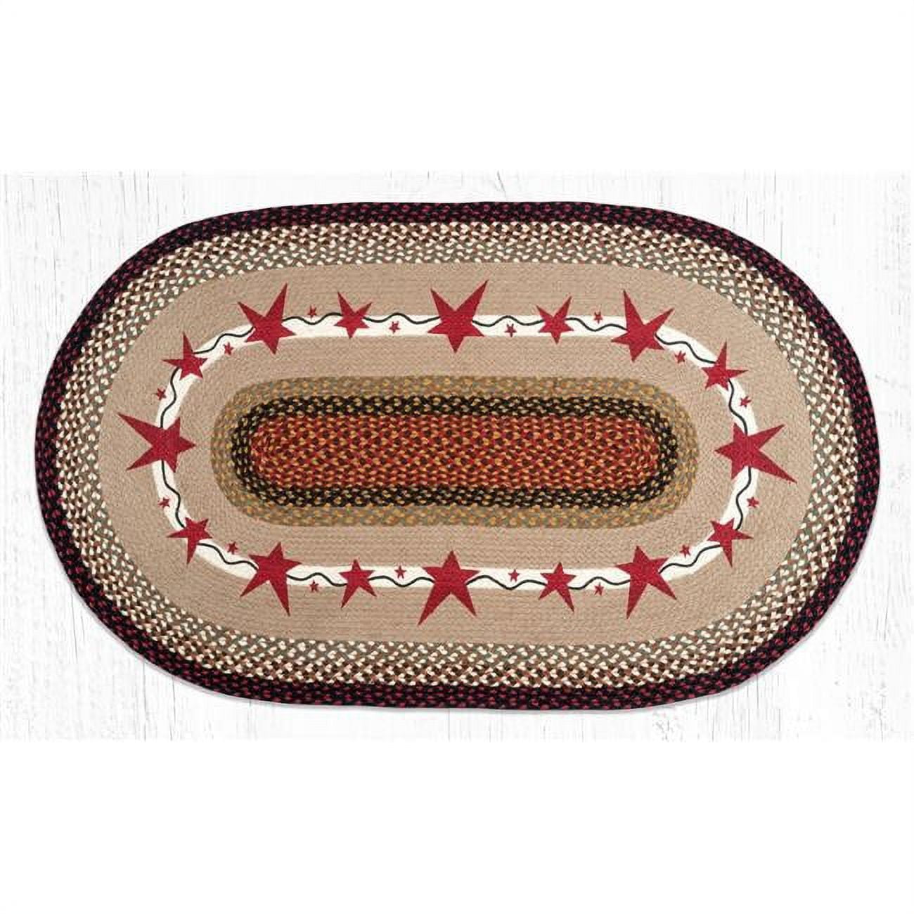 Capitol Importing 88-2745-019PSB 27 x 45 in. OP-19 Primitive Stars Oval ...