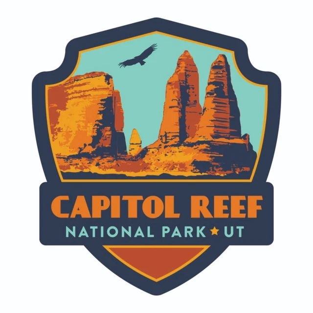 Capitol Reef National Park Sticker Utah National Park Decal Phone Decal ...