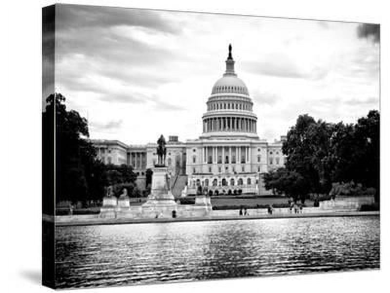 Capitol Reflecting Pool and the Capitol Building, US Congress ...