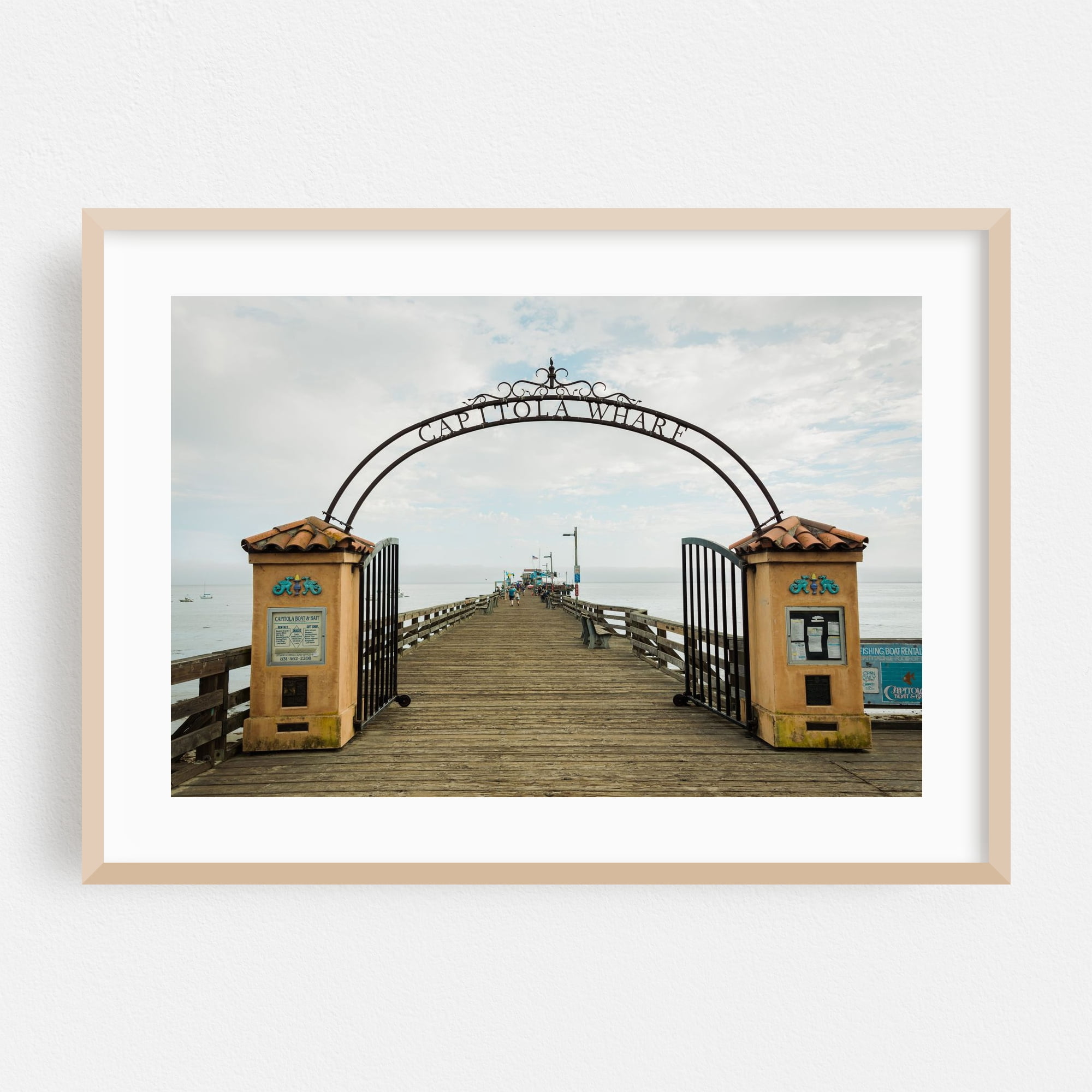 Capitola Wharf 01 - Capitola California Photography Boardwalk Coastal ...