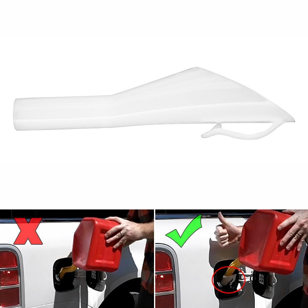 Capless Fuel Fill Funnel Gas Filler Spout Adapter Lincoln For 2009-2020 ...