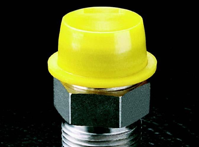 Caplugs WW-2 Tapered Yellow Caps & Plugs with Wide, Thick Flanges ...