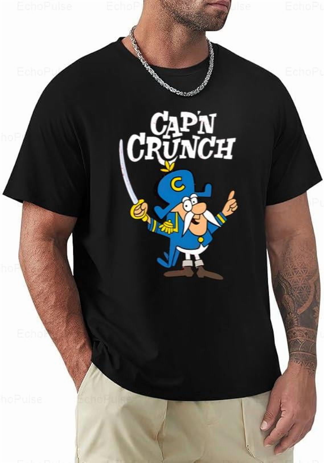 Capn Crunch Retro Cereal Cartoon Mascot Vintage Breakfast Graphic ...