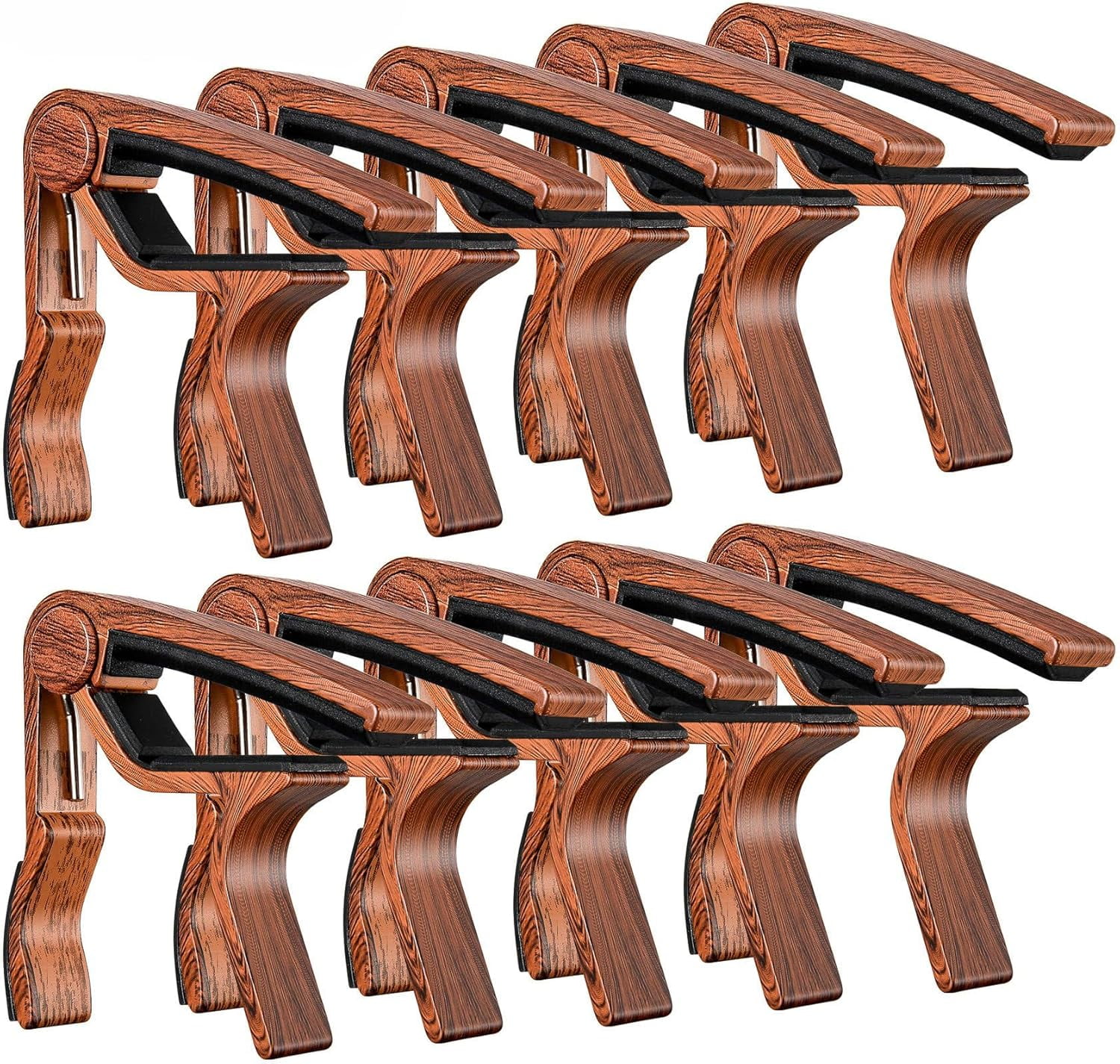 Capo 10 Pack Guitar Capo for Acoustic Electric Guitar Capo - Walmart.com