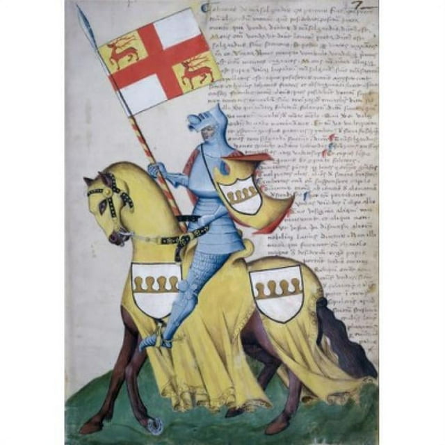 Capodilista Codex-Knight & Yellow Horse Illuminated Manuscript ...