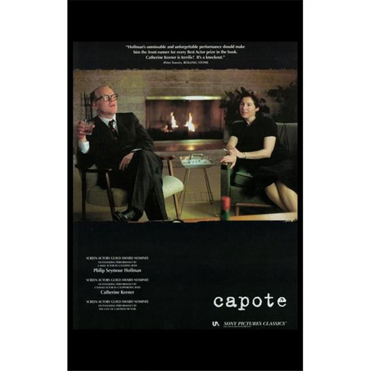 Capote Movie Poster - 11 x 17 in. - Walmart.com
