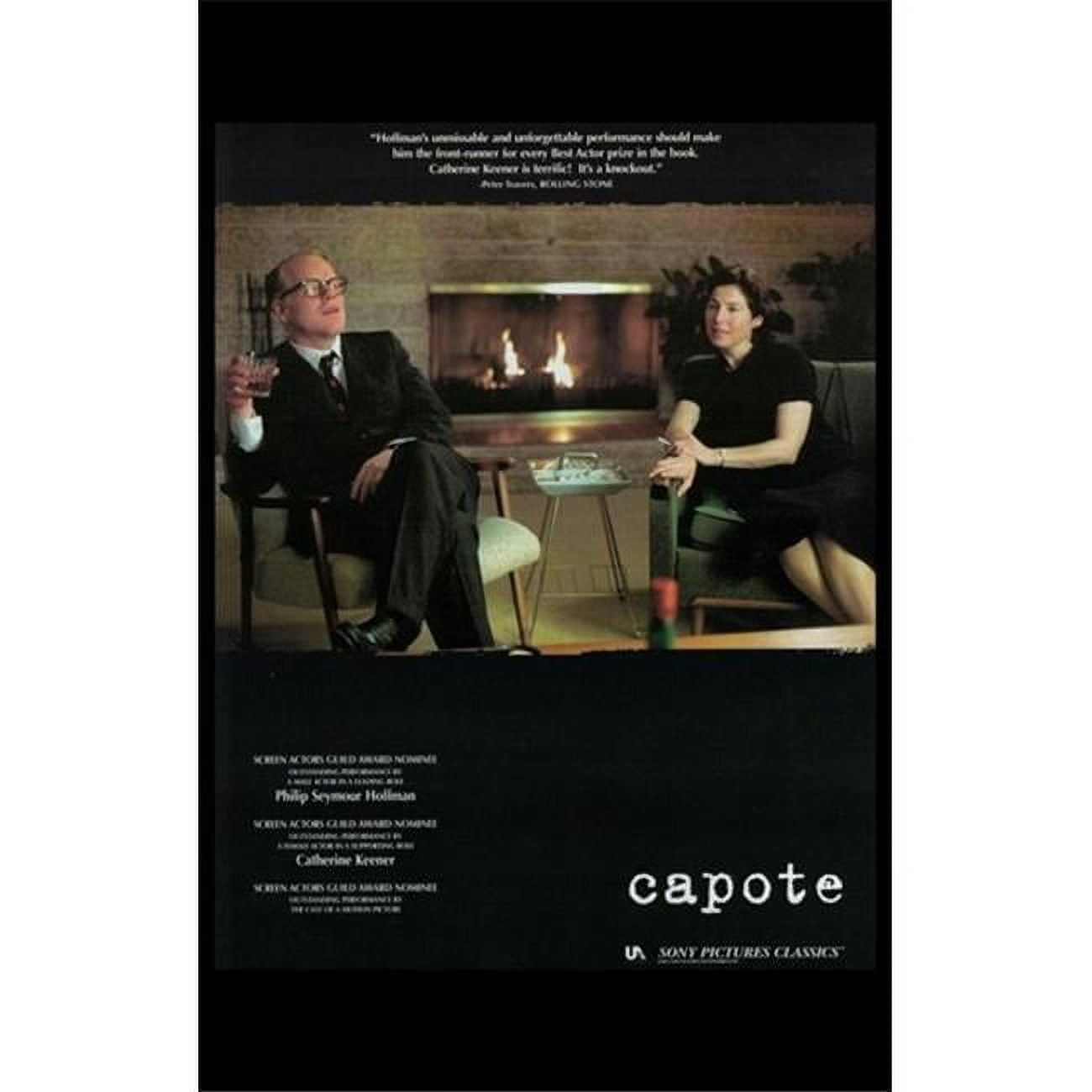 Capote Movie Poster - 11 x 17 in. - Walmart.com