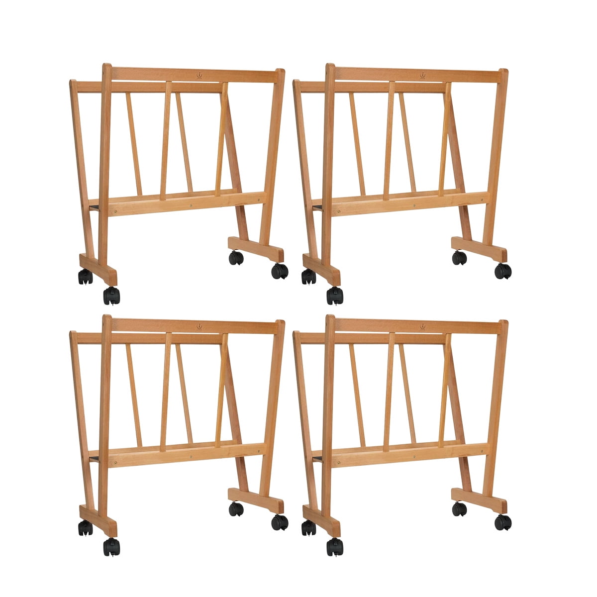 Cappelletto Allegra Premium Wood Print Rack - 4 Pack - Solid Beechwood ...