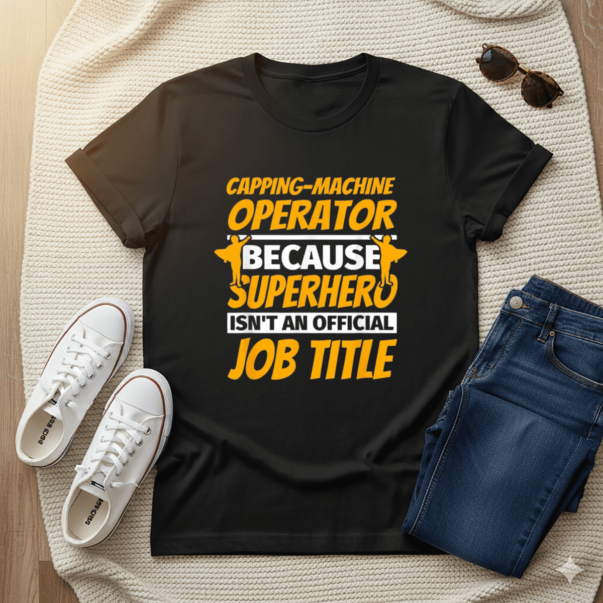 Capping-Machine Operator Funny Career Appreciation Job Humor Unisex T ...