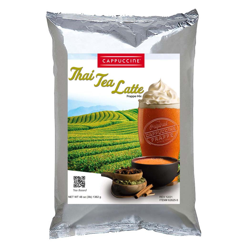 Cappuccine Frappe Mix (Thai Tea Latte) - Walmart.com