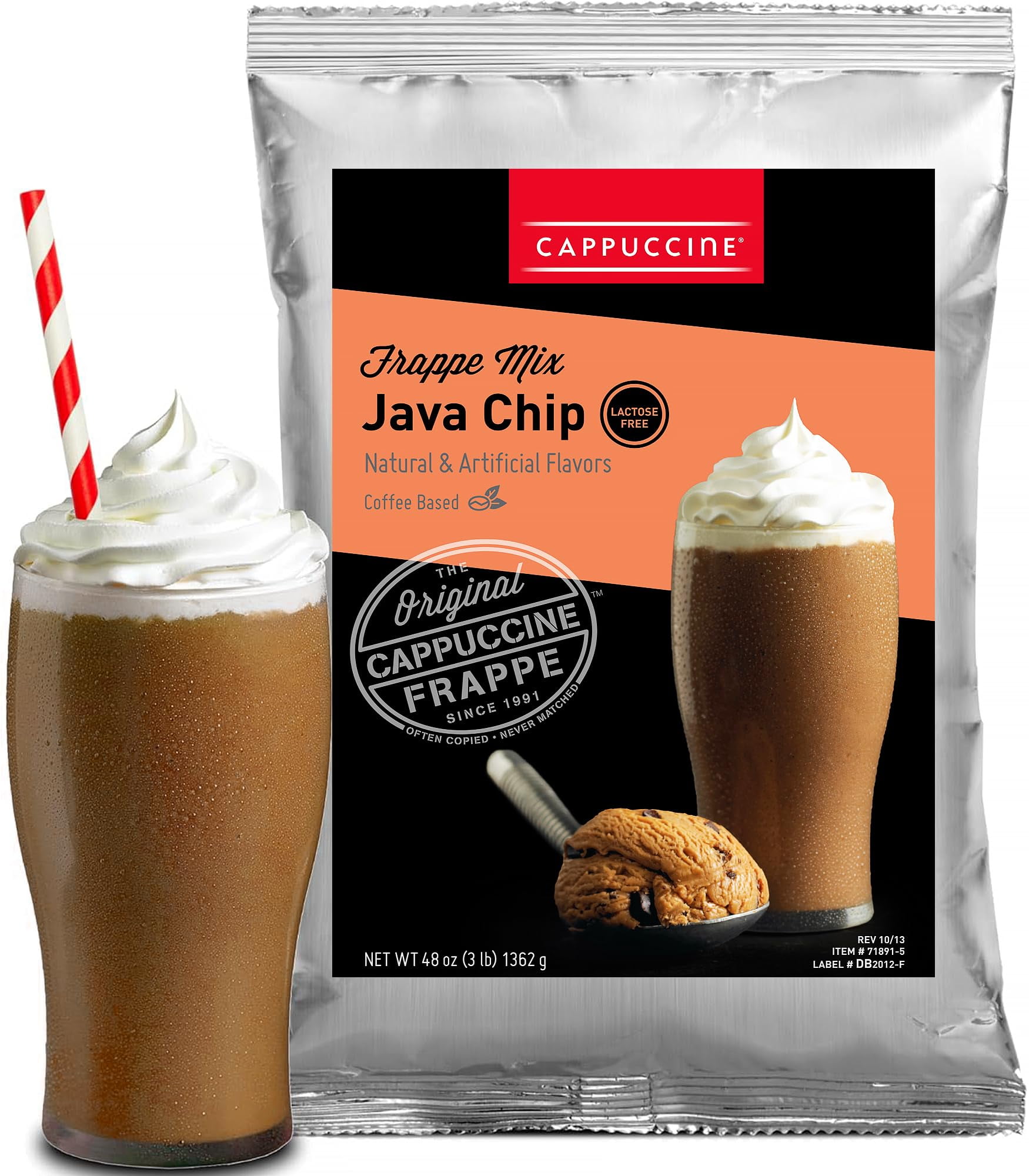 Cappuccine Java Chip Frappe Mix, 3 Pound (Pack of 1) - Walmart.com