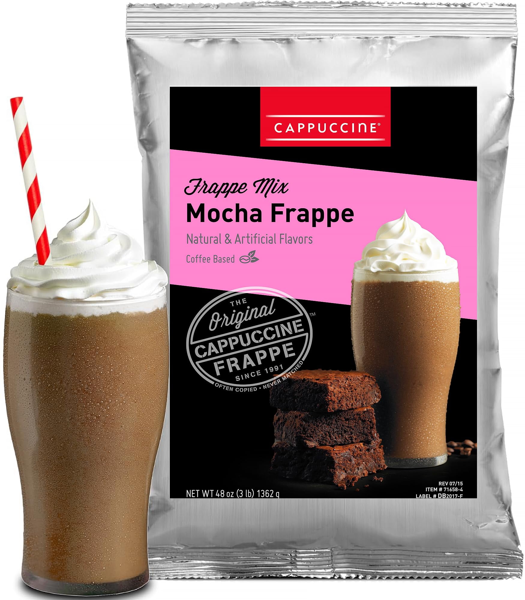 Cappuccine Mocha Frappe Mix, 3 Pound (Pack of 1) - Walmart.com