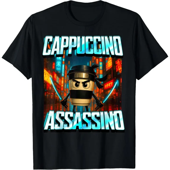 Cappuccino Assassino Brainrot Italian Meme Viral Slang Aesthetic Humor ...