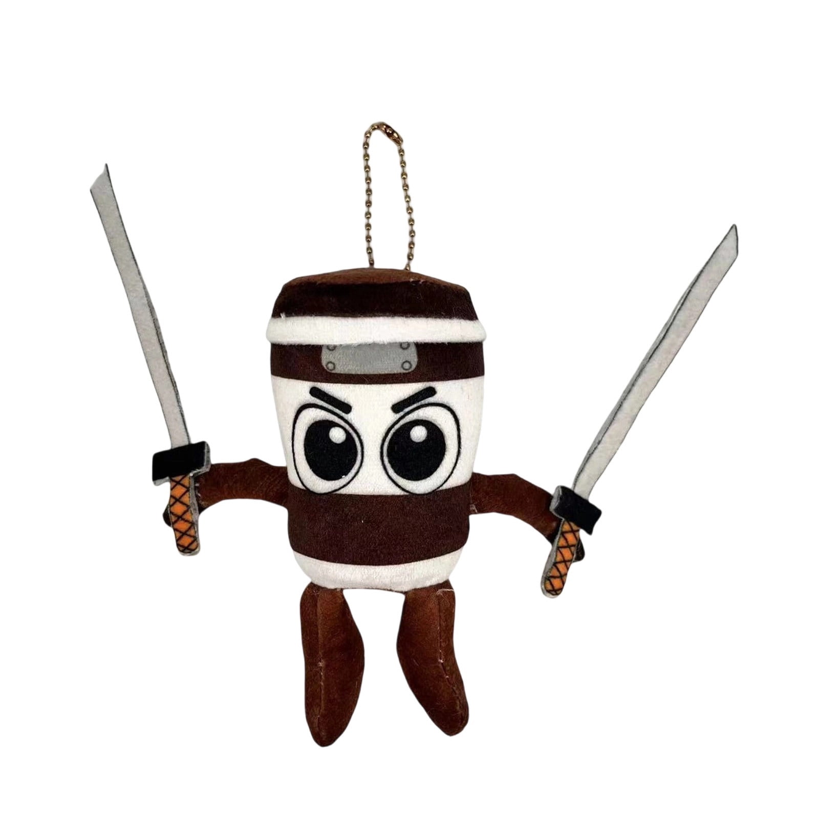 Cappuccino Assassino Plush Keychain, 9.8'' Italian Brainrot Meme ...