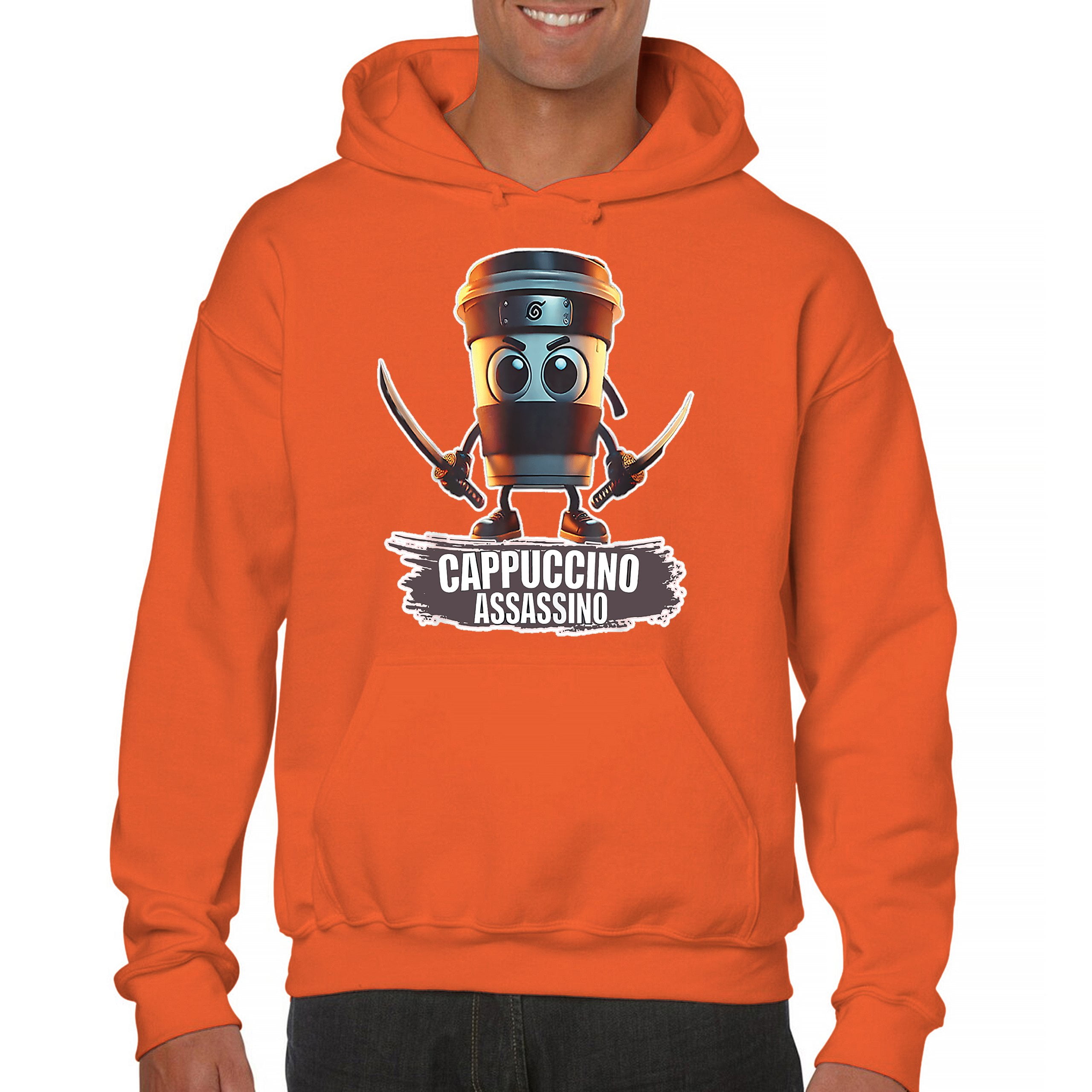 Cappuccino Assassino Unisex Hoodie Fun Italian Brainrot Gen Z Alpha ...