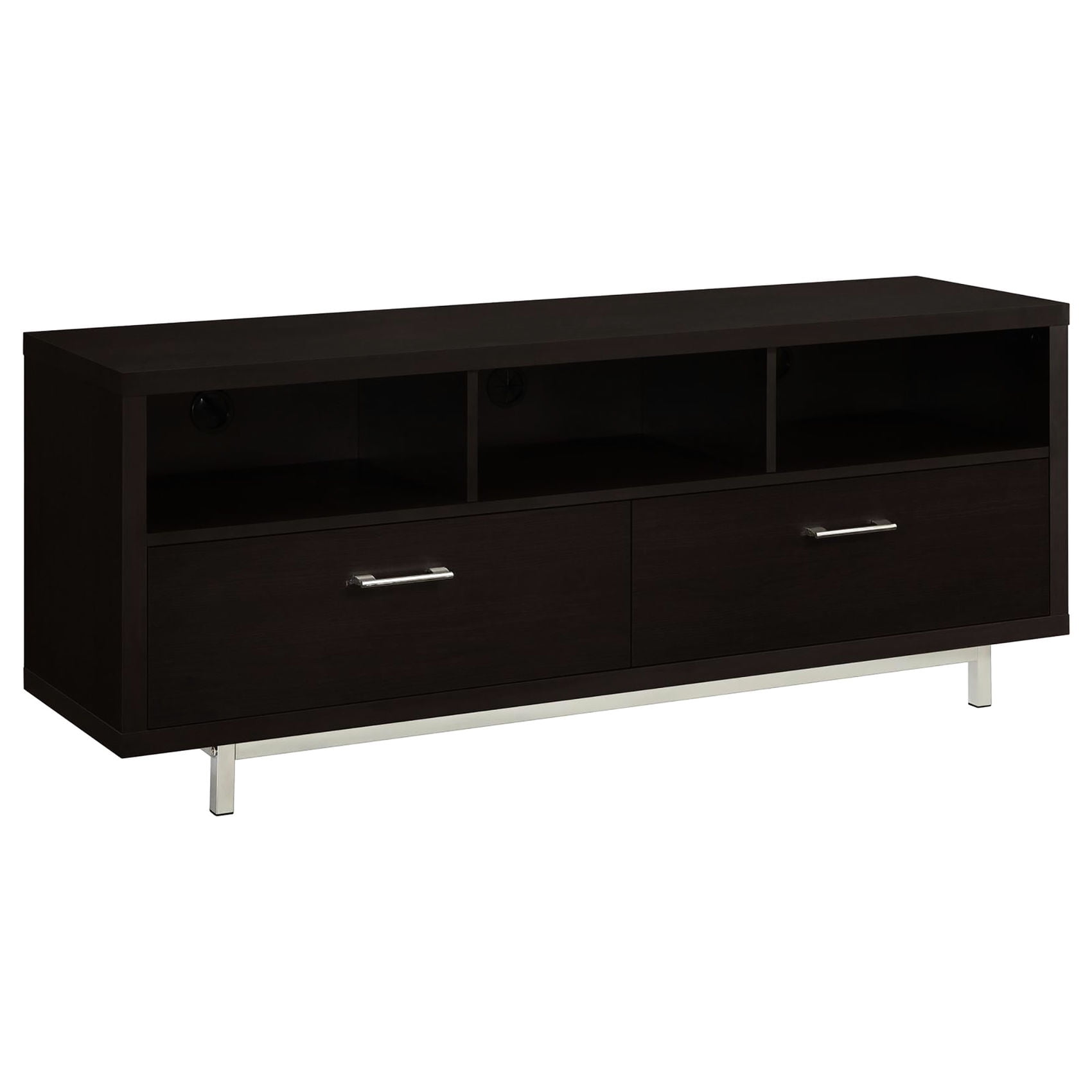 Cappuccino Color TV Console for 65-inch TV / Elevate Living Room ...