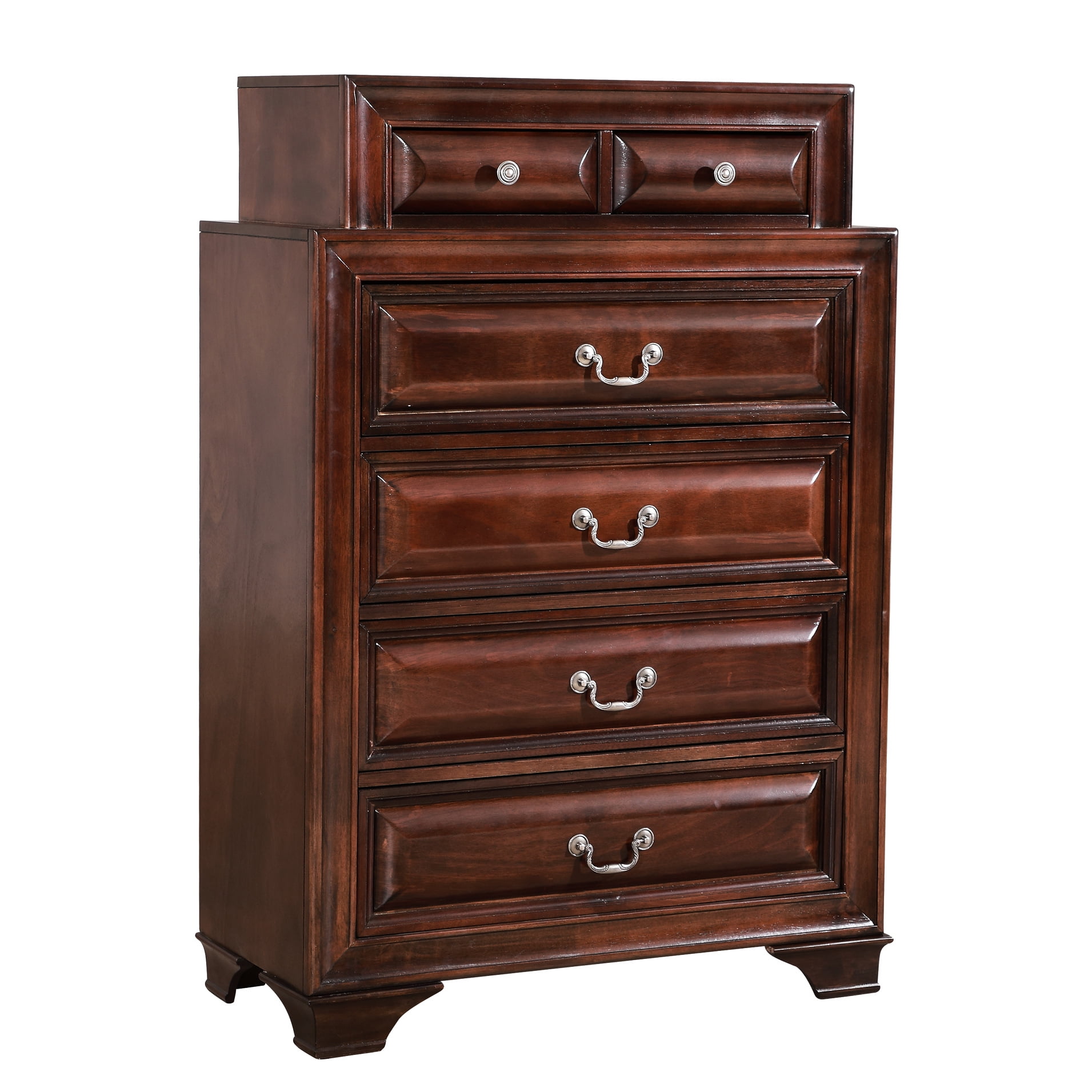 Cappuccino Finish Chest - Glory Furniture G8875. Real Wood Veneers ...
