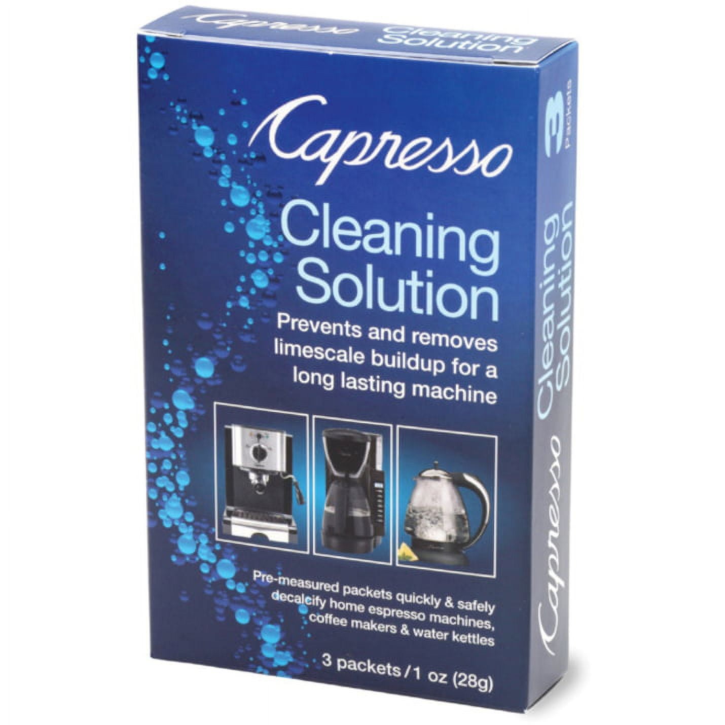 Capresso, Cleaning Solution, includes 3 packets, fits Model 640.13 ...