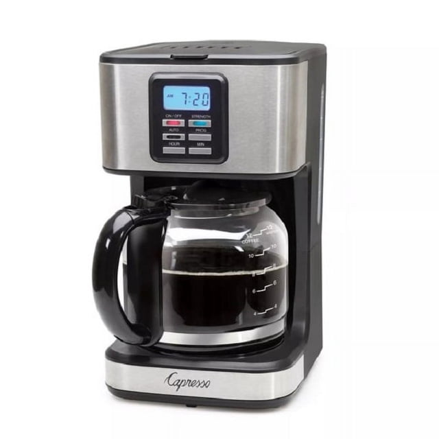 Free Shipping! Capresso SG220 Programable 12-Cup Stainless Steel Coffee ...