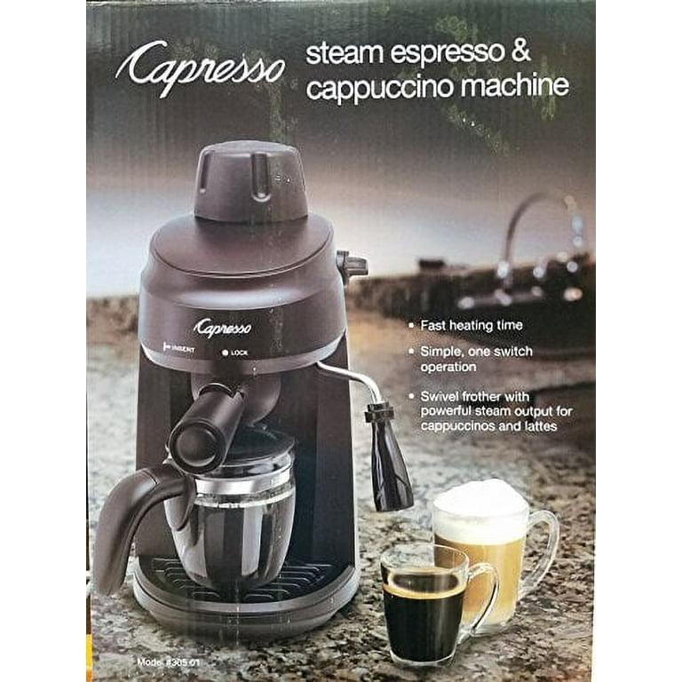 Capresso Logo Capresso Steam Pro Espresso & Cappuccino Maker, 4 Cup