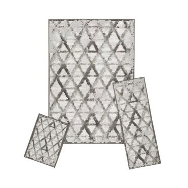 Capri 3 Piece Rug Set, Sarouk Squares - Walmart.com