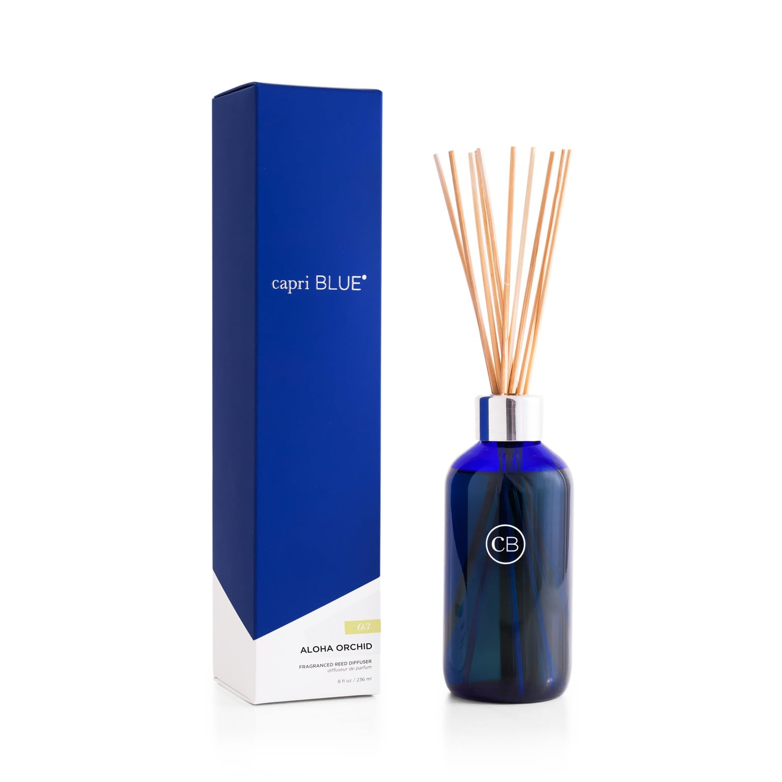 Capri Blue Aloha Orchid Reed Diffuser Set - Includes Reed Diffuser ...