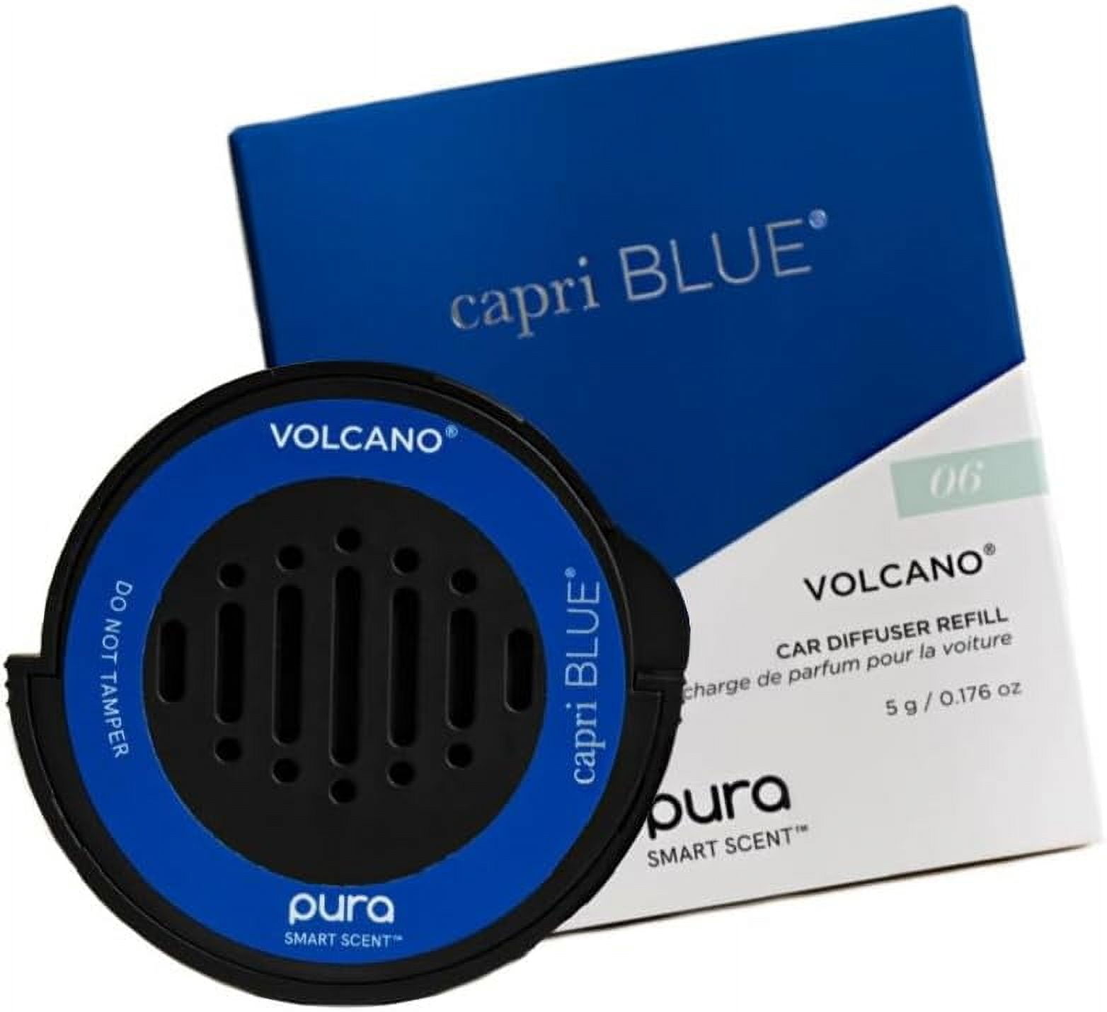 Capri Blue Volcano Pura Car Diffuser Refills - Use with Pura Car Air ...