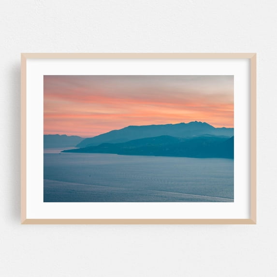 Capri Campania Wall Art Italy Sunset Home Decor Nature Landscape Fine ...