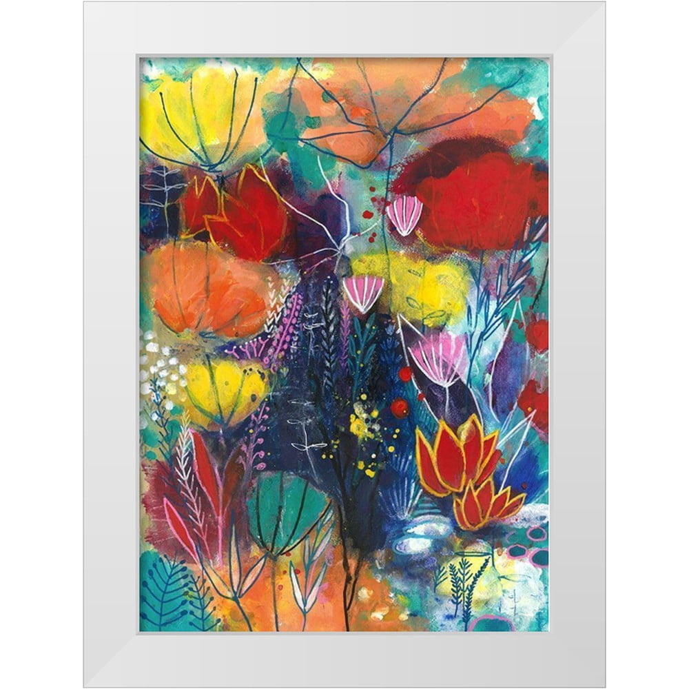 Capri, Corina 11x14 White Modern Wood Framed Museum Art Print Titled ...
