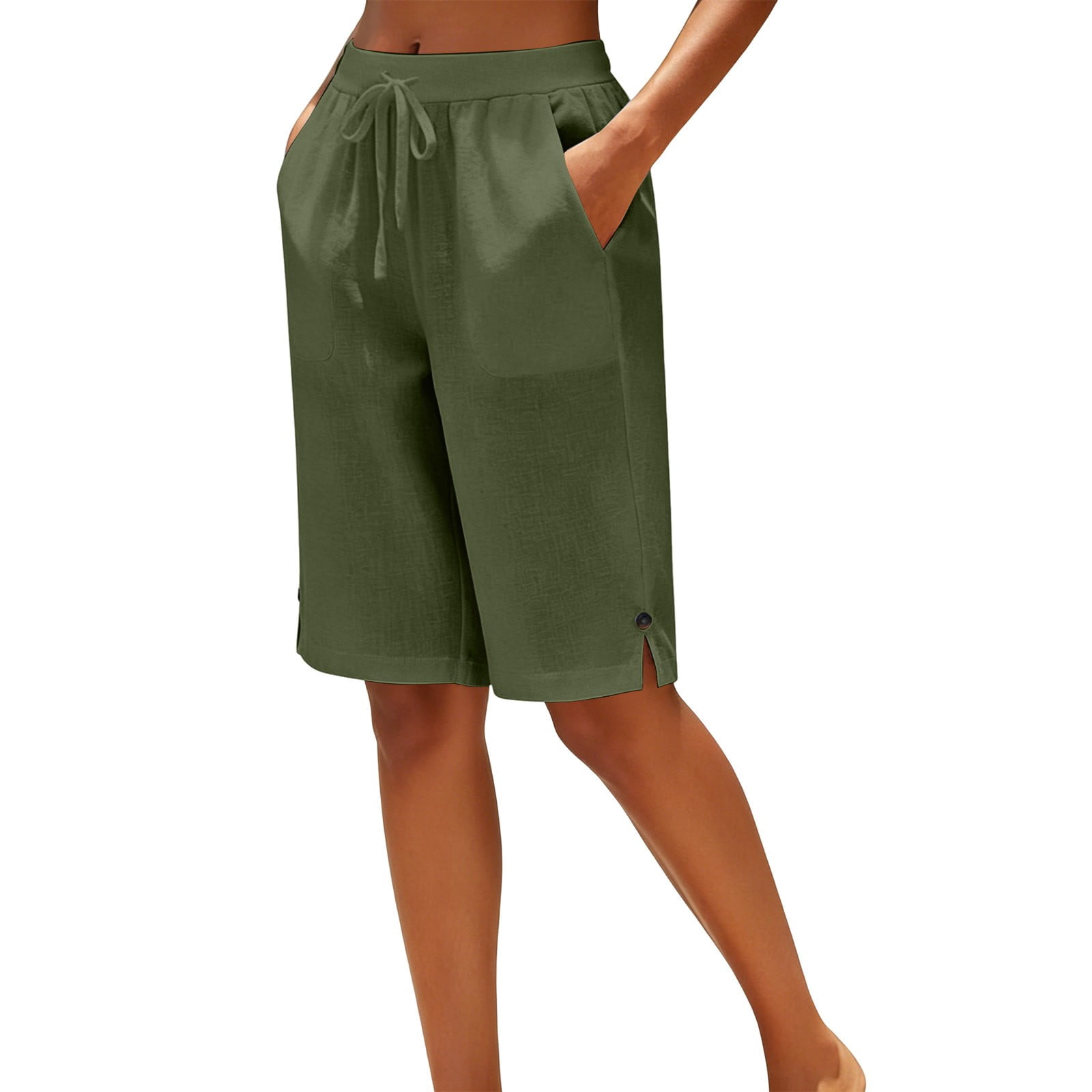 Capri Pants for Women Womens Jorts Baggy Vacation Shorts Sweat Shorts ...