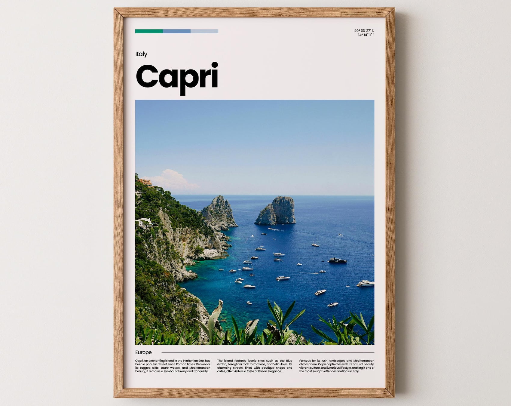Capri Poster, Capri Print, Capri Photo, Capri Art, Italy Poster, Italy ...
