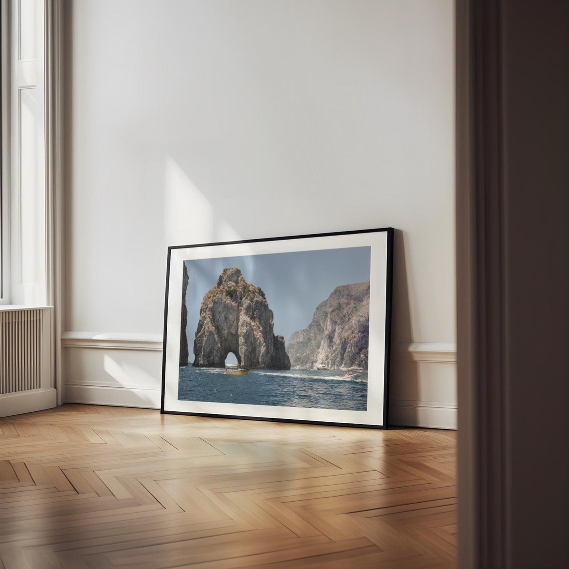 Capri Printable Art Blue Amalfi Coast Wall Art, Faraglioni Photography ...