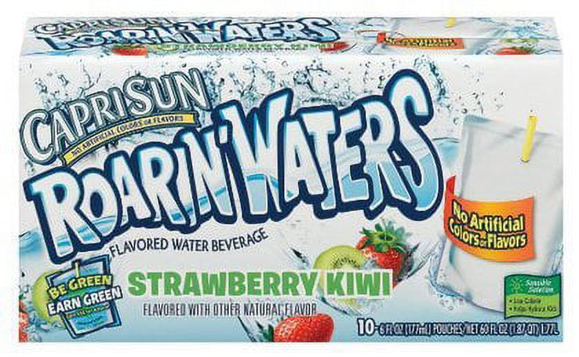 Capri Roarin'Waters Flavored Water Beverage (Pack of 12) - Walmart.com