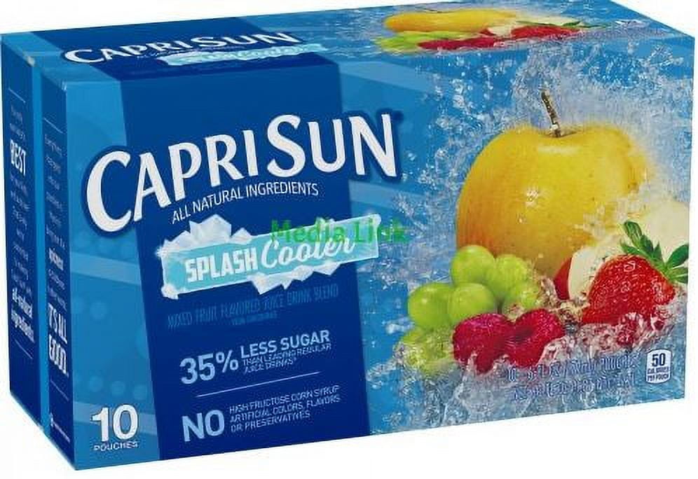 Capri Sun Juice Drink, Splash Cooler (Pack of 14) - Walmart.com