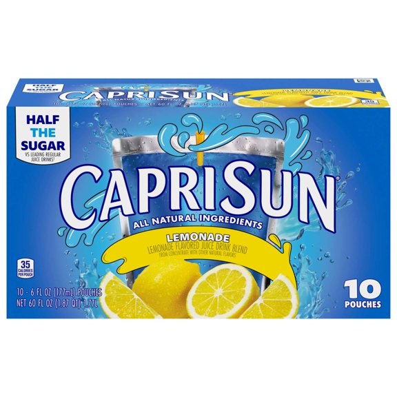 Capri Sun Mountain Cooler Ready-to-Drink Soft Drink, 10 - 6 Fl Oz ...