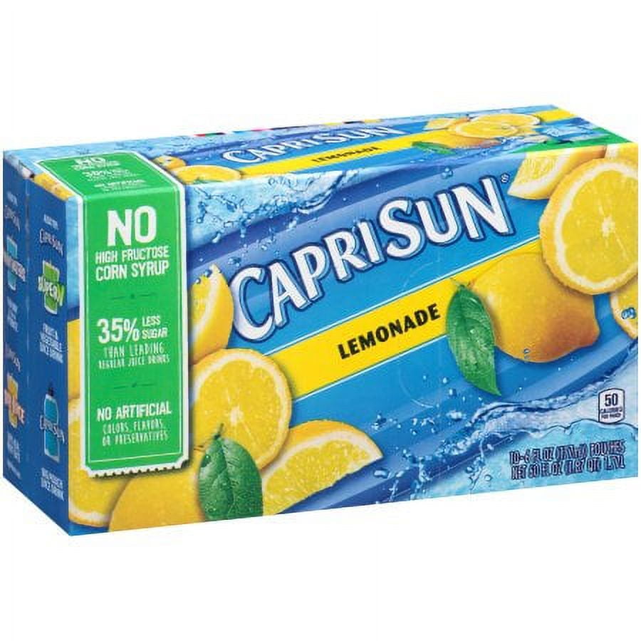 Capri Sun Lemonade Pack (Pack of 10) - Walmart.com