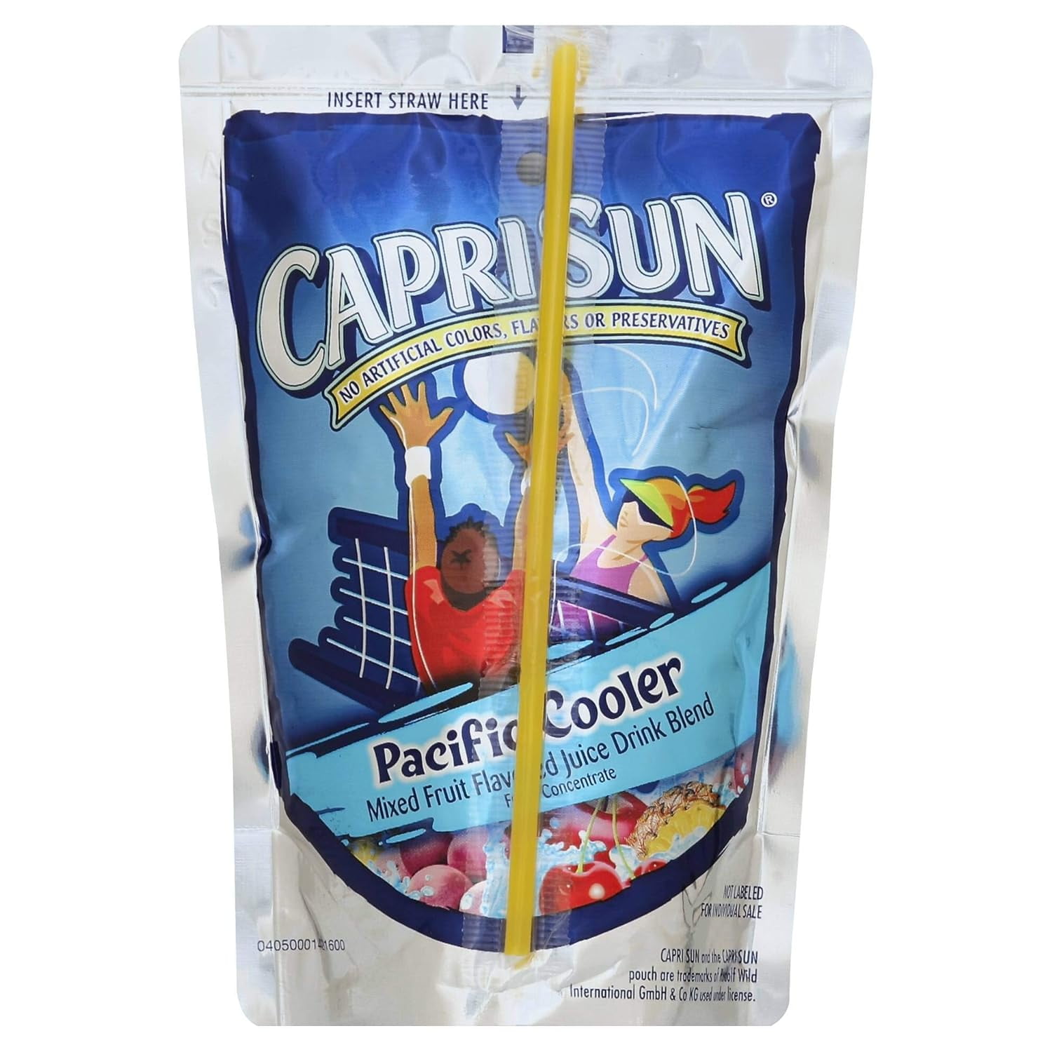 Capri Sun Original Pacific Cooler Beverage, 60 Fluid Ounce - 4 per case ...